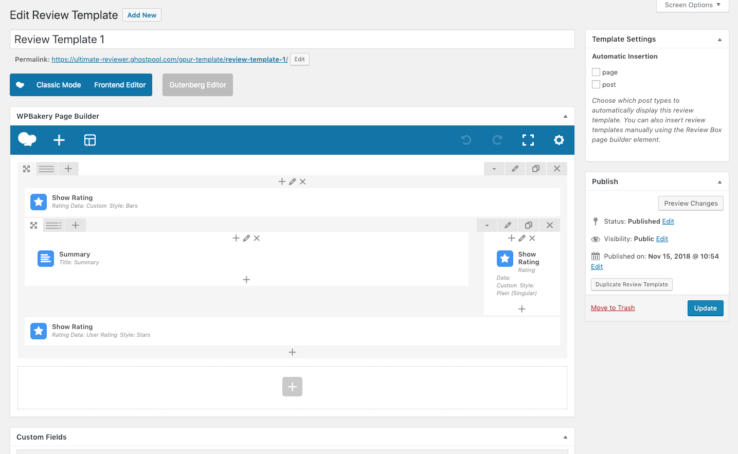 Ultimate Reviewer - Elementor & WPBakery Page Builder Addon by GhostPool